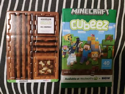 Brand New 2025 Woolworths Bigw Minecraft Cubeez No 40 Compost 3 00 Picclick Au