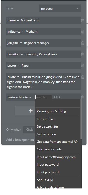 Creating Default Content Questions Bubble Forum