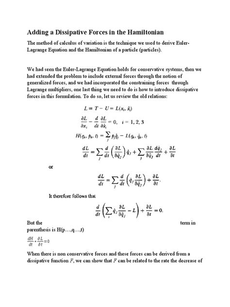 Application Of The Calculus Of Variation Pdf Calculus Of Variations