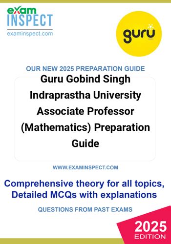 Buy Guru Gobind Singh Indraprastha University Associate Professor