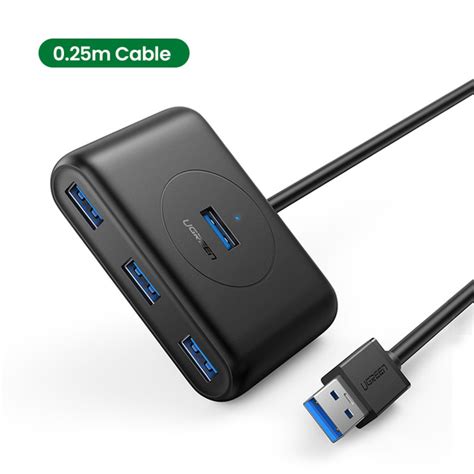 Ugreen Usb концентратор 5 Гбит с 4 порта Usb 3 0 разветвитель концентратор для жестких дисков
