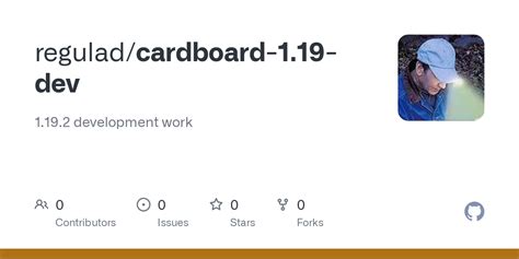 Github Regulad Cardboard Dev Development Work