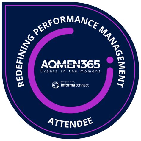 AQMEN365 Redefining Performance Management Credly