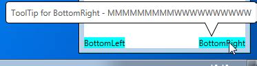 Xaml WPF Tooltip Positioning Stack Overflow