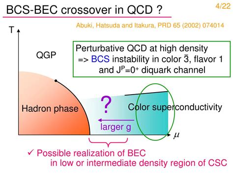 Ppt Bcs Bec Crossover In Relativistic Superfluid Powerpoint