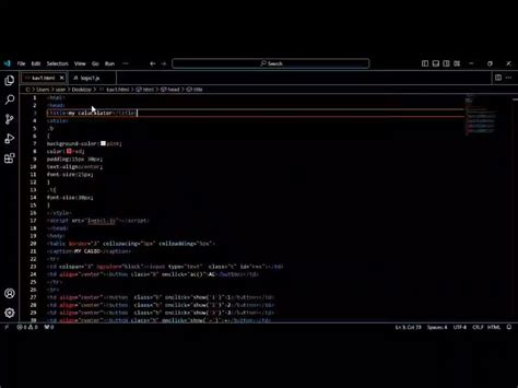 Maguluri Kavya On Linkedin Html Css Javascript Calculator