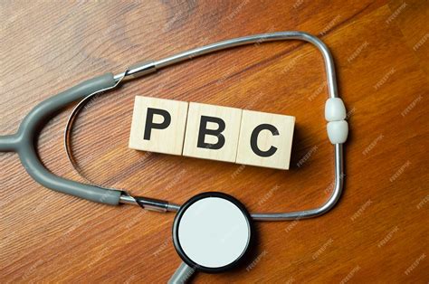 Premium Photo Pbc Primary Biliary Cholangitis Word From Wooden Blocks