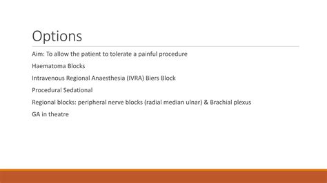 Colles Fracture Reduction Pptx