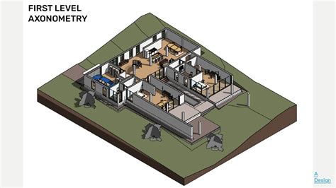 Modern House Revit 3d Model Cgtrader