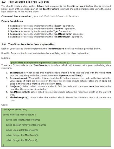 Solved 12 Task 1 Build A Binary Search Tree 5 Pts You Should Course Hero