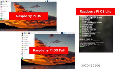 Raspberry Pi OSとは特徴や選び方を初心者向けに徹底解説 sozorablog