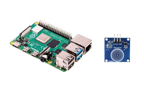Capacitive Touch Sensor And Raspberry PI TTP Wiring And Python Code