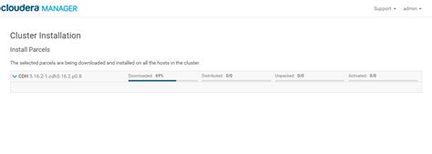 Solved Stuck On Cloud Manager Parcel Instalation Cloudera Community