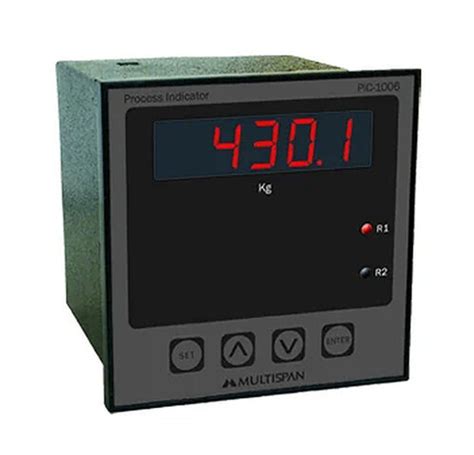 Digital Load Cell Indicator Microcontroller Based Brighter Seven Segment Led Display