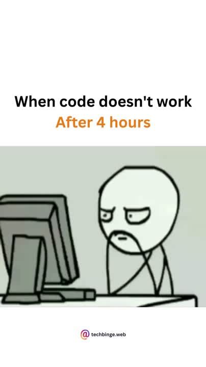 techbinge india on linkedin developerstruggles codingfrustration debugginglife techbinge…