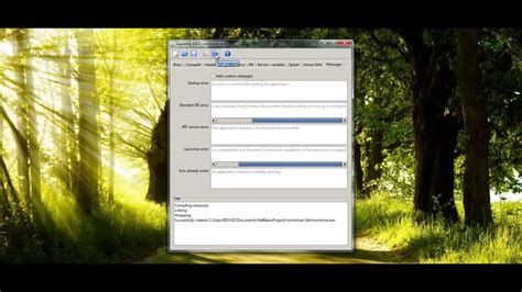 Compile Jar To Exe Using Launch4j Youtube