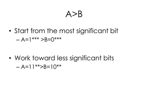 Ppt Binary Multiplication Magnitude Comparison Powerpoint