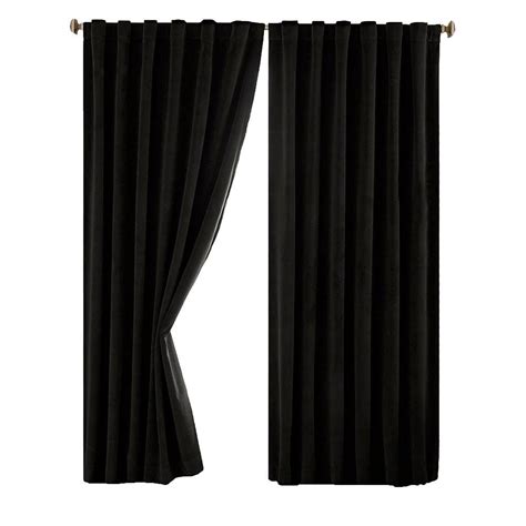 Blackout Black Curtains