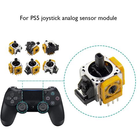 Premium 3 Pin Rocker Joystick For PS5 Controller High Quality Analog Stick Potentiometer Sensor