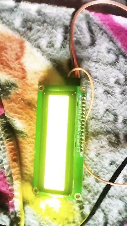 How To Write In Lcd I2c Using A Arduino Uno Arduinouno Arduinoboard Diyelectronics Youtube