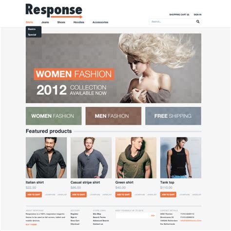 Responsive PHP Themes Templates