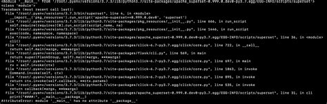 Module Main Has No Attribute Package When I Run The Cmd