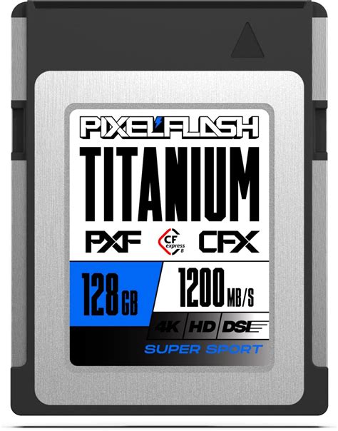 Amazon Com PixelFlash 128GB CFExpress Memory Card Type B XQD 1700 Read 1500MB S Write Speed