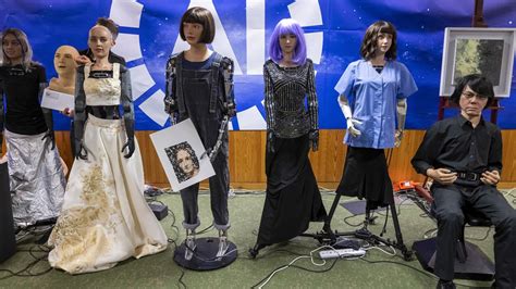 Ai Enabled Robots Take Questions At Press Conference In Geneva