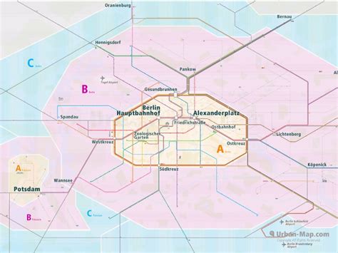 Berlin Rail Map City Train Route Map Your Offline Travel Guide