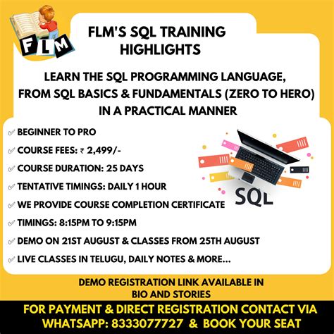 Learn The Sql Programming Language Frontlines Edutech