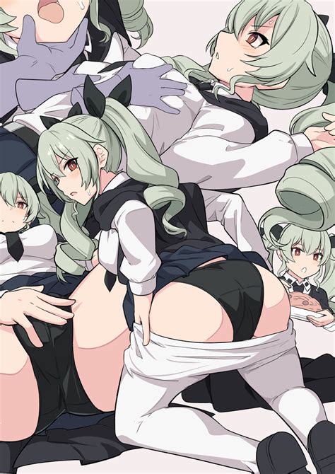 Anchovy Girls Und Panzer Drawn By Shisekihirame Danbooru