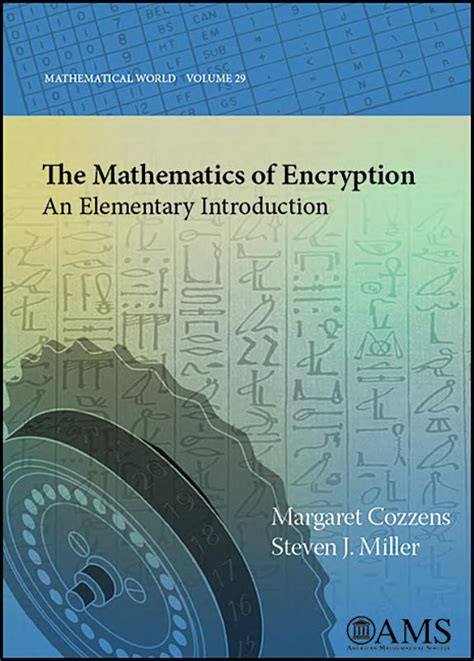 Understanding Cryptography From Summary Of The Mathematics Of Encryption An Elementary