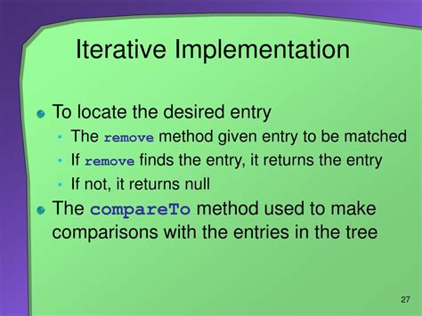 Ppt A Binary Search Tree Implementation Powerpoint Presentation Free
