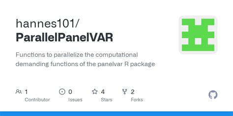 Github Hannes101parallelpanelvar Functions To Parallelize The