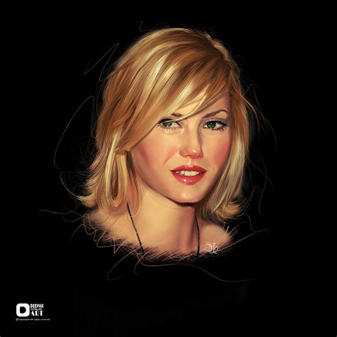 Portrait Elisha Cuthbert On Behance