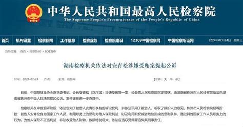 中国期货业协会原会长安青松被公诉证监系统从业近30年被批热衷所谓官场秘诀 严重 职务 国家