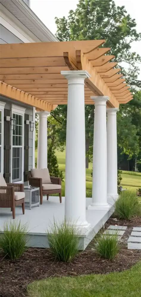 12 Stunning Front Porch Post Wrap Ideas My Home And Kitchen