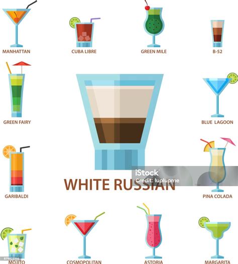 알콜 칵테일 과일 차가운 음료 열 대 다국적 신선도 수집 및 파티 알코올 달콤한 데 킬 라 벡터 일러스트 레이 션의 설정 감귤류 과일에 대한 스톡 벡터 아트 및 기타 이미지