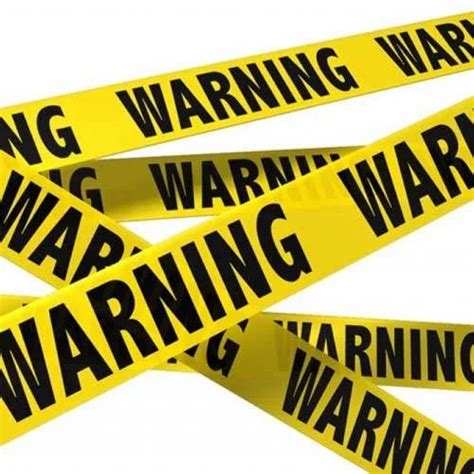 Pvc Caution Warning Tape 50 100 Supreme Industries Id 4532845512