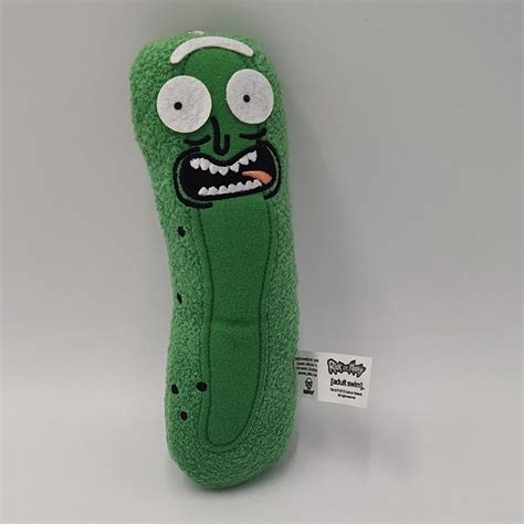 Rick And Morty Cucumber Rick Plush 25cm 14 99 The Mad Shop