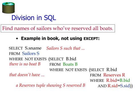 Ppt Sql The Query Language Powerpoint Presentation Free Download