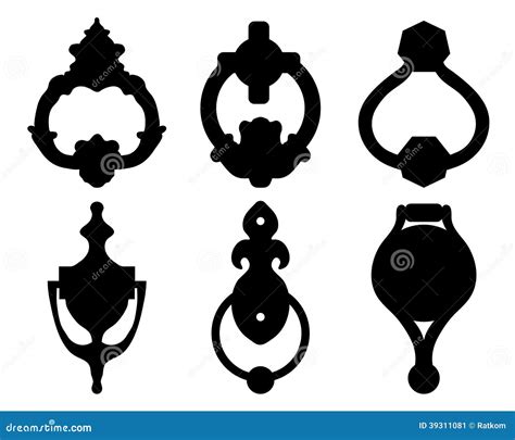 Door Knocker Stock Illustration Illustration Of Tool 39311081