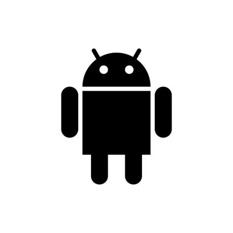 Android Phone Icon Black