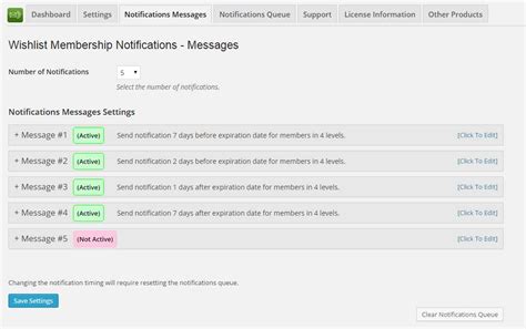Creating The Email Notifications Messages Notifications Messages Tab Happyplugins Documentation