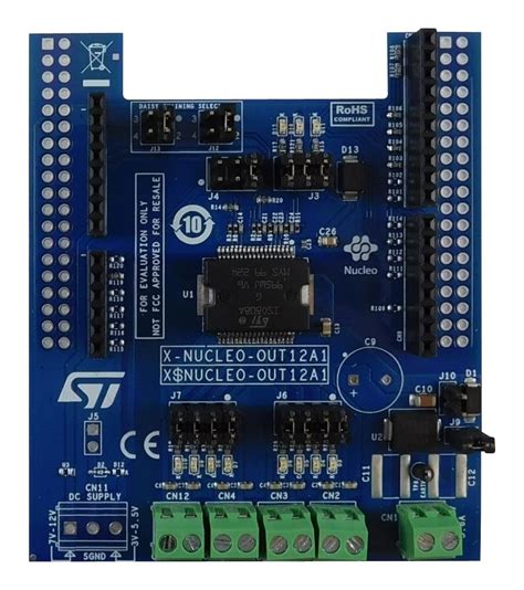 X Nucleo Out12a1 Stmicroelectronics Expansion Board Iso808atr Stm32 Nucleo Boards