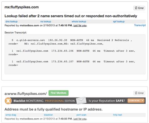 Linux Dns Server Not Responding Interworx Server Fault