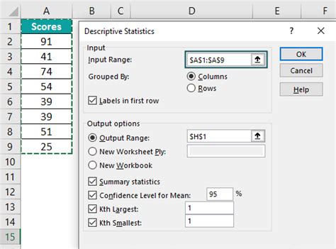 Descriptive Statistics In Excel How To Use And Interpret