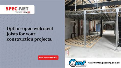 Open Web Steel Joist By Hunt Engineering