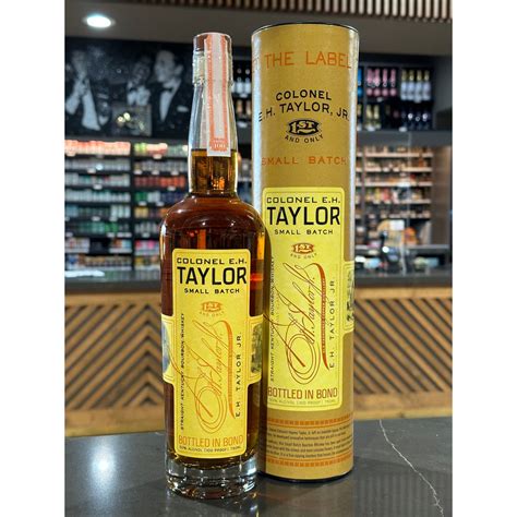 Colonel Eh Taylor Small Batch Bourbon Liquor Lineup