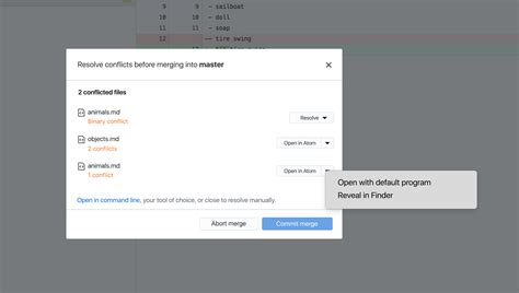 Cannot See All Conflicts Issue 6213 Desktop Desktop GitHub